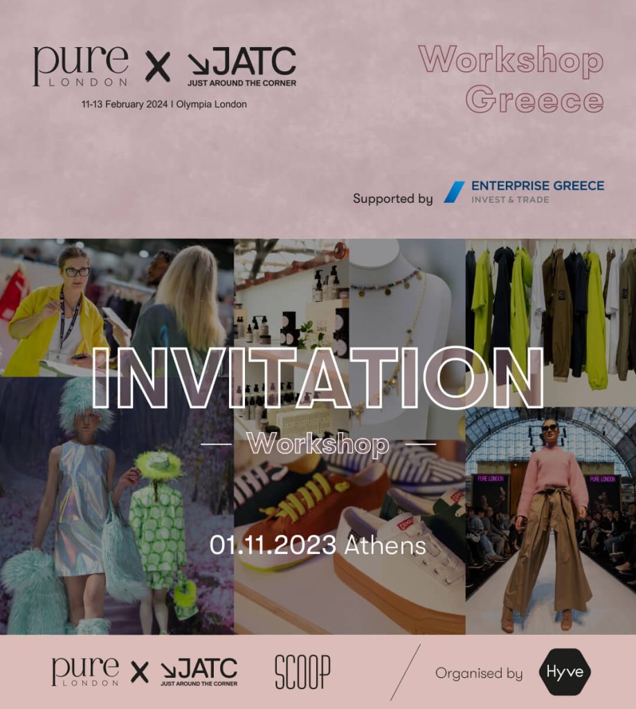 Pure London x JATC 2024: Workshop in Athens - FISHMOTION